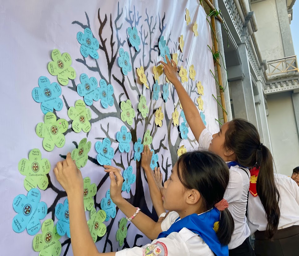 Liên đoàn TNTT Giuse Nguyễn Duy Khang: Thư Mời tham dự Chiến dịch "HOA MÂN CÔI DÂNG MẸ - 2025"